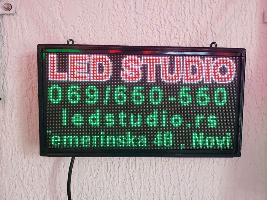 LED Displeji RGB | FULL COLOUR | LED Studio Novi Sad